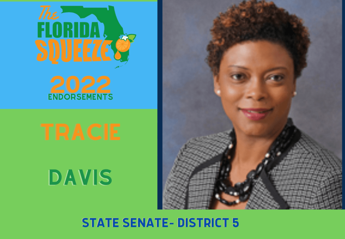 TFS Endorsement: Tracie Davis for State Senate District 5 | The Florida ...