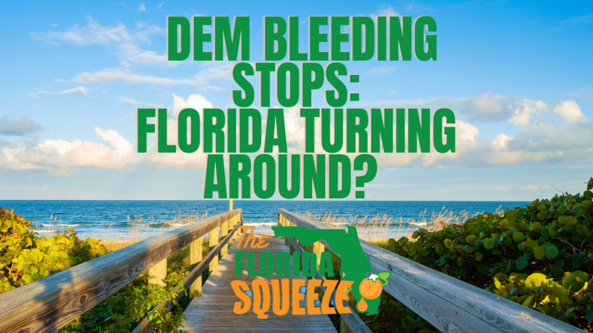 The bleeding finally stops: Can Dems now turn it around? | The Florida ...